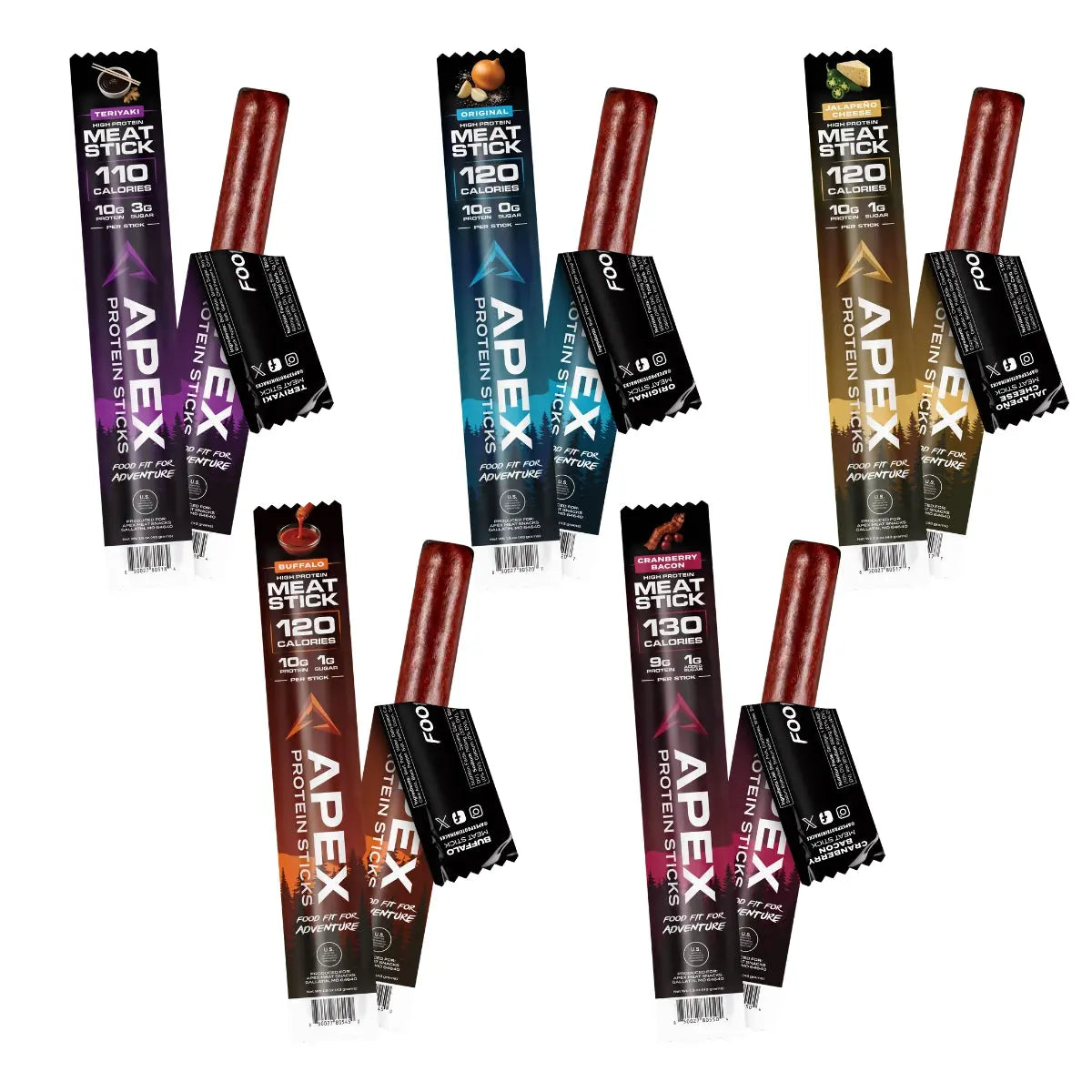 Apex Meat Sticks Sample Pack – McBee Farm & Cattle Co