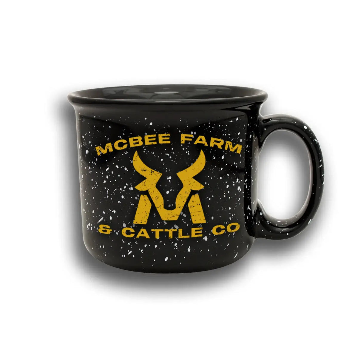 McBee Campfire Ceramic Mug – 15oz – McBee Farm & Cattle Co